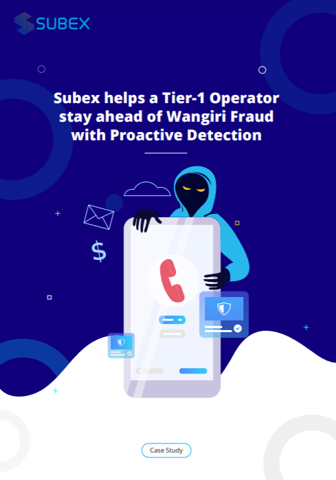 Subex helps a Tier-1 Operator stay ahead of Wangiri Fraud with ...